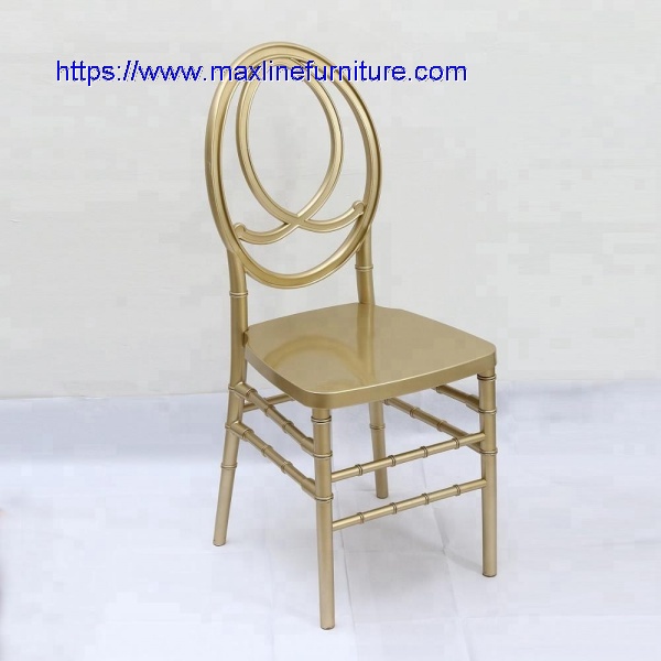 Wedding Gold Resin Phoenix Chair Hotel Chair
