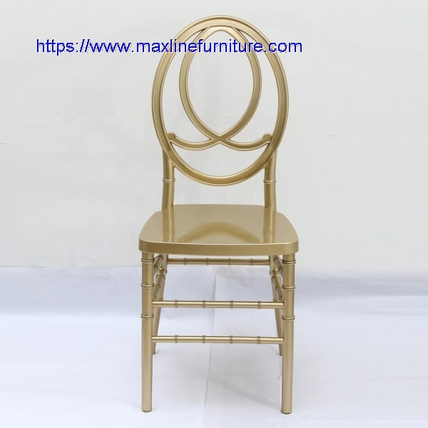 Wedding Gold Resin Phoenix Chair Hotel Chair